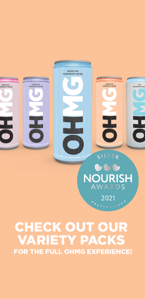 OHMG Magnesium Water | Relaxation. Drink. | 100% Natural Flavours ...